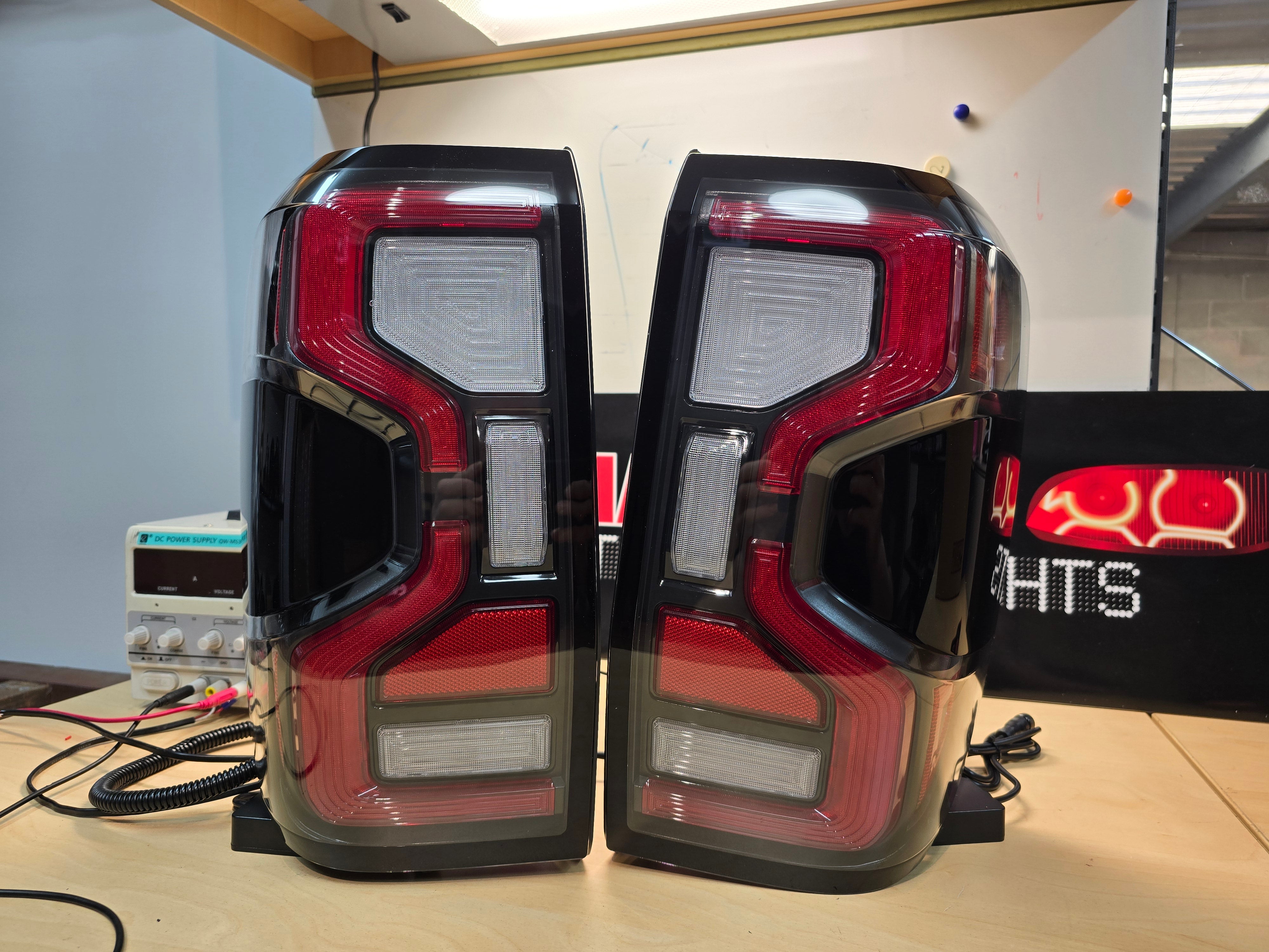 Ford Ranger NEXT GEN XL XLS full LED tail lights | Dan's Custom Car Lights