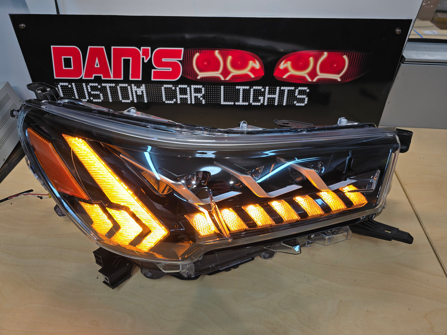 Toyota Hilux N80 2020-ON LED Triple Projector SR DRL Headlights ...