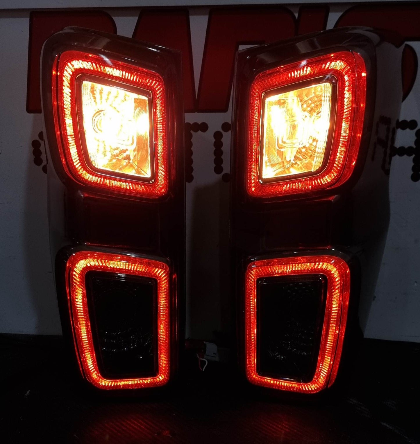 Brand new aftermarket tail/rear lights for Isuzu Dmax 3rd Generation ...