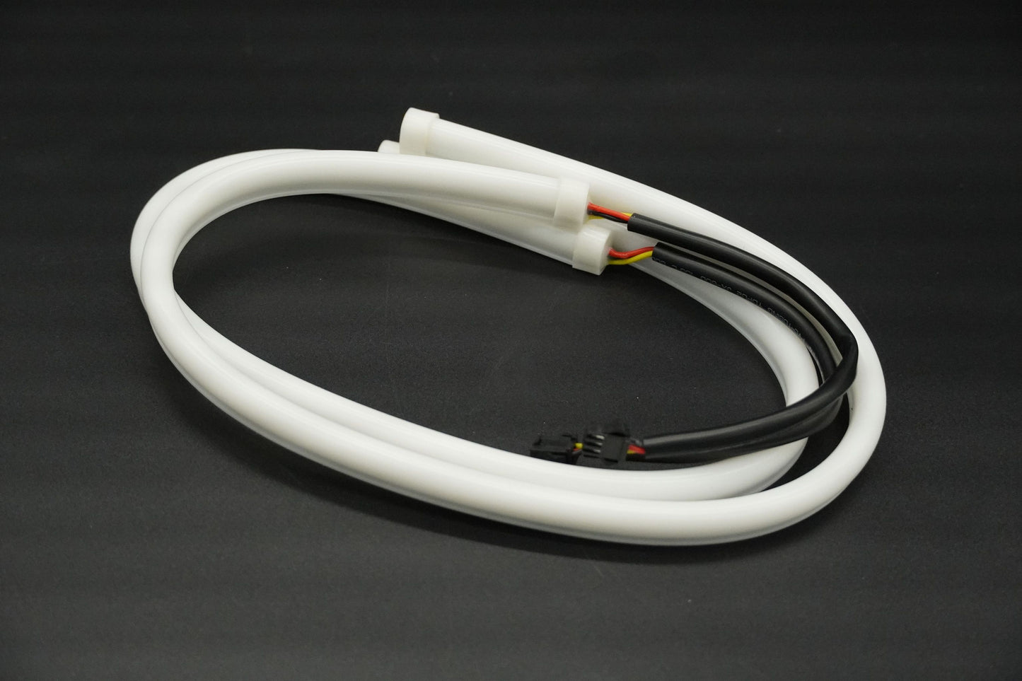FLEXIBLE WHITE/AMBER LED DRL STRIP KIT - Option for switchback or ...