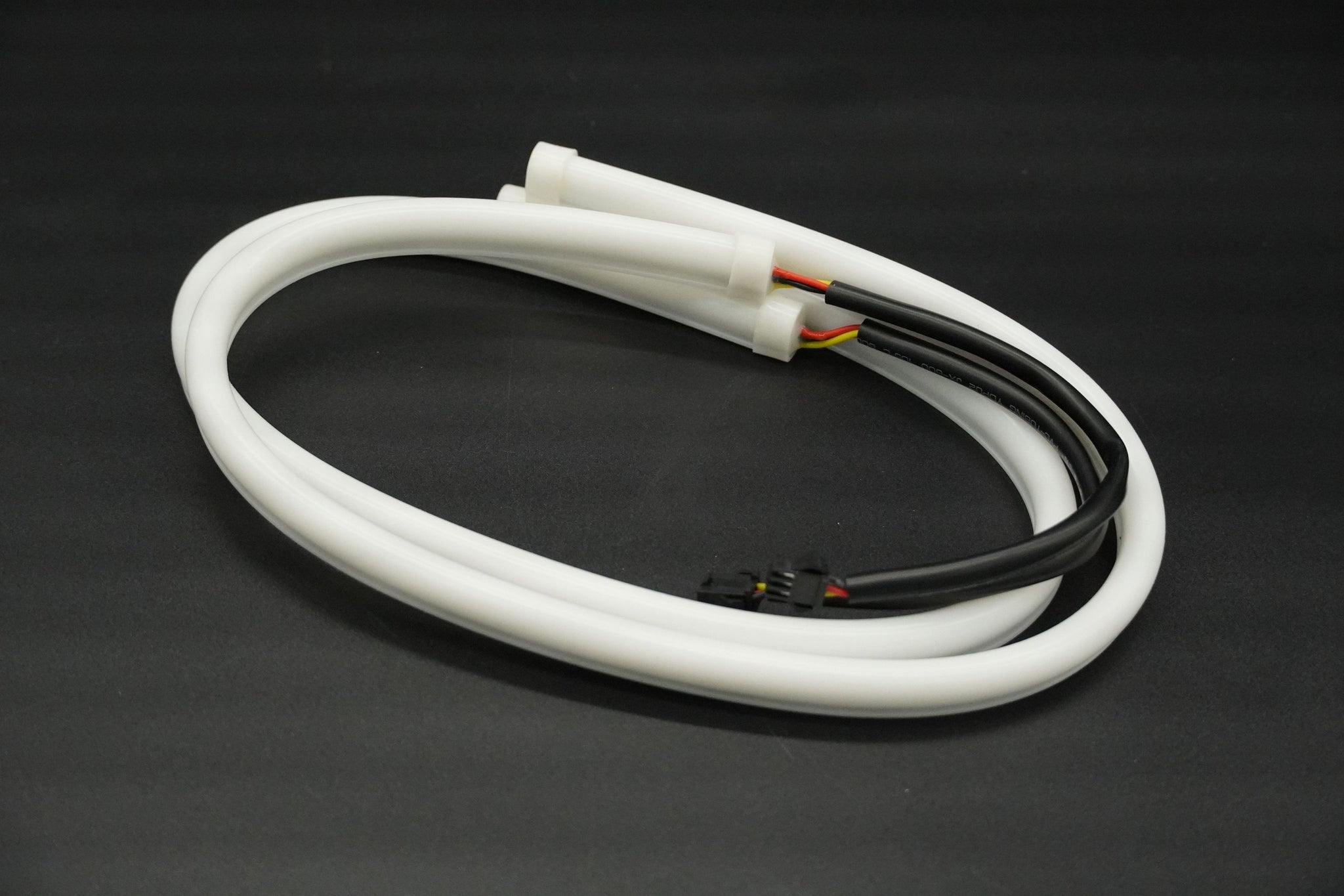 FLEXIBLE WHITE/AMBER LED DRL STRIP KIT - Option for switchback or sequ