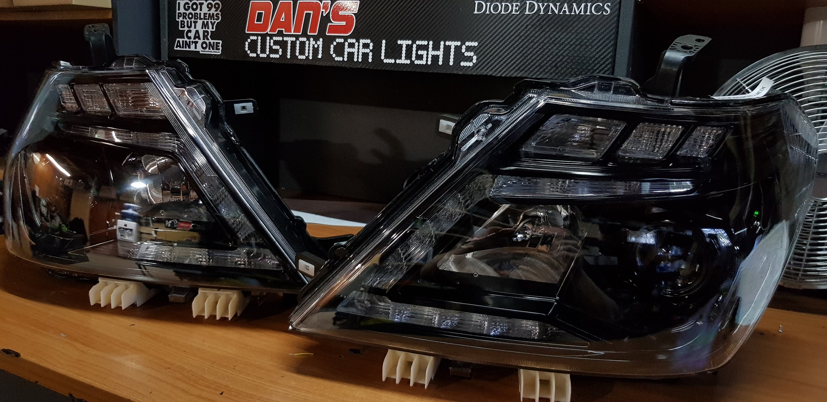 Nissan Patrol Y62 Black Nismo Headlights with Switchback Sequential ...