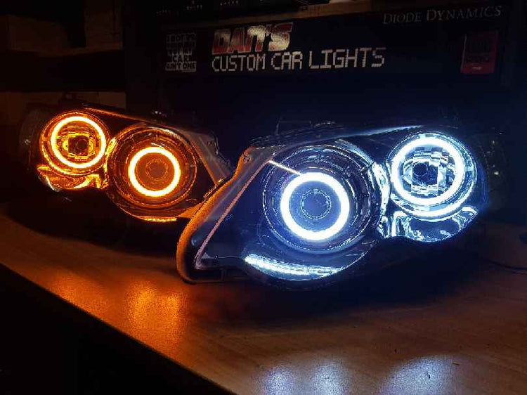 Ford Falcon FG XR6/XR8 MK2 Projector Headlights with Switchback Halo ...